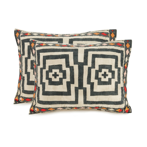 Hypnotic Black Quilt Set | Bedding Sets | Makers Collective