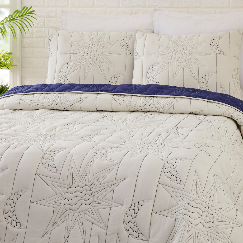 Sun & Moon Boho Quilt Set by Jungalow – Makers Collective